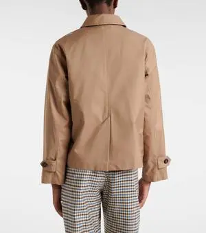 Max Mara Bambola Cotton-blend Twill Jacket - Brown