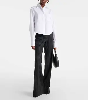 Sportmax Ceppo Cotton-blend Poplin Shirt