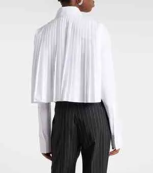 Sportmax Ceppo Cotton-blend Poplin Shirt