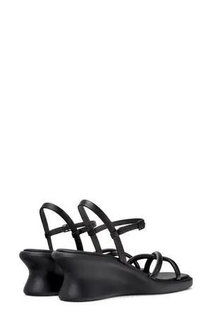 Camper Louise Wedge Sandal - Black