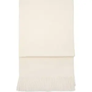 Mango Fringe Scarf - Ecru