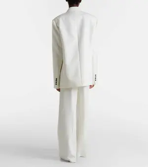THE FRANKIE SHOP Brickell Wide-leg Trousers - White