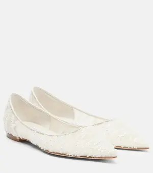 Delicate Lace Flats