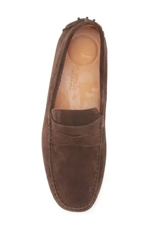 Gentle Souls Redondo Penny Loafer - Brown Suede
