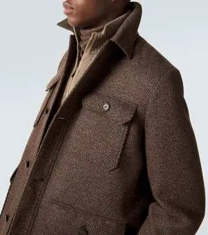 Loro Piana Andover Linen And Cashmere-blend Jacket