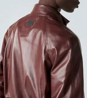 Acne Studios Leather Biker Jacket