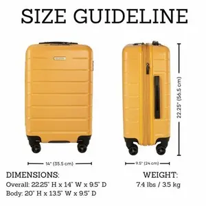 RICARDO BEVERLY HILLS Cambria Hardside 20-inch Carry-on Luggage