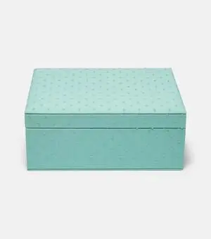 Sophie Bille Brahe Cotton Jewelry Box - Blue