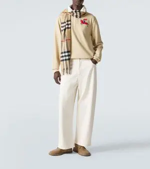 Burberry Ekd Cotton Polo Sweater