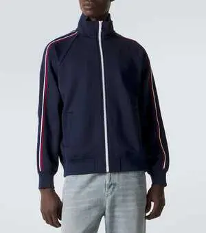 Saint Laurent Cotton-blend Track Jacket
