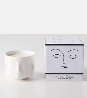 Jonathan Adler Muse Blanc Porcelain Scented Candle