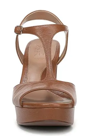 Naturalizer Miller Platform Sandal - Walnut Wake