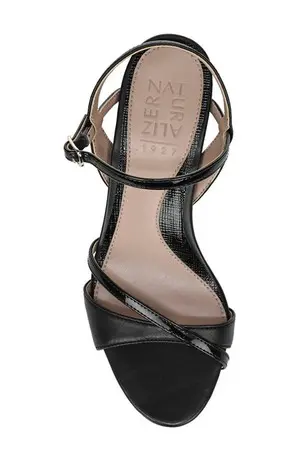 Naturalizer Trey Ankle Strap Sandal - Black