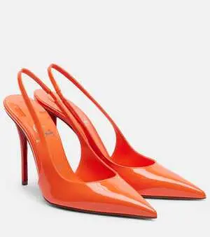 Orange Pumps