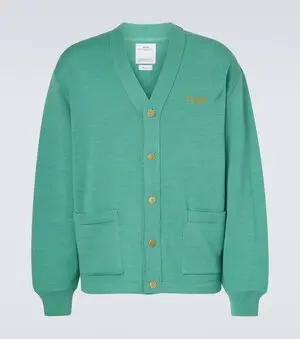 Visvim Selmer Wool Cardigan - Green