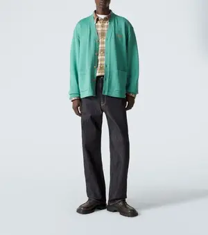 Visvim Selmer Wool Cardigan - Green