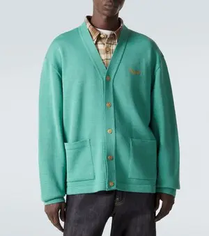 Visvim Selmer Wool Cardigan - Green