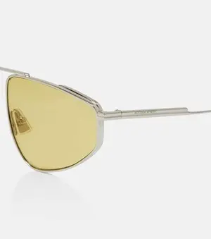 Bottega Veneta Light Ribbon Aviator Sunglasses