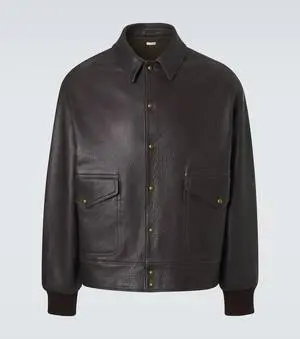 A.PRESSE A-1 Leather Blouson Jacket