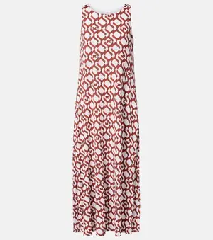 Max Mara Printed Midi Dress
