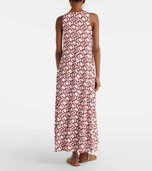 Max Mara Printed Midi Dress