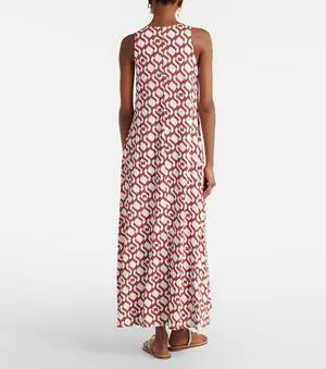 Max Mara Printed Midi Dress