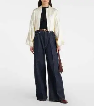 Sportmax Zorro Cropped Bomber Jacket