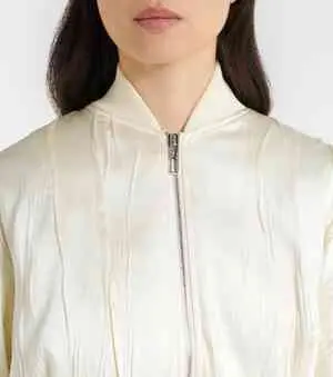 Sportmax Zorro Cropped Bomber Jacket