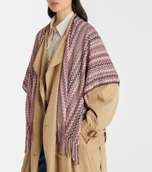 Missoni Zigzag Fringed Scarf