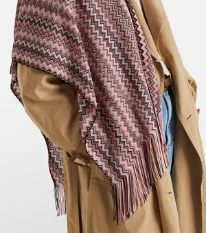 Missoni Zigzag Fringed Scarf