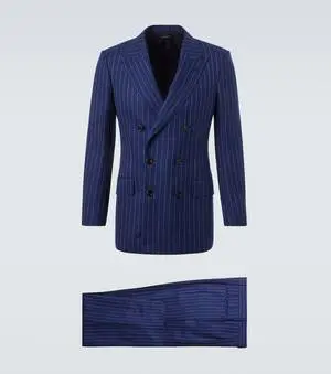 Men's Navy Linen Suits