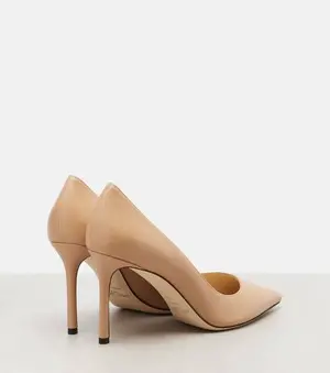 JIMMY CHOO Romy Leather Pumps
