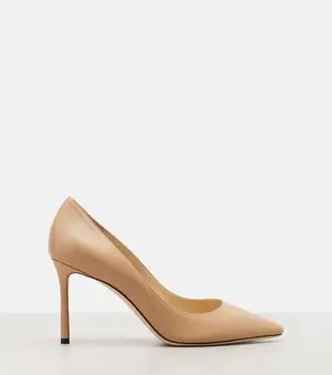 JIMMY CHOO Romy Leather Pumps