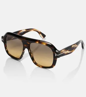 TOM FORD Rhonda Aviator Sunglasses