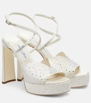 Women's Embellished Platform Sandals