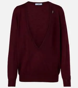 Prada Drop Shoulder Knitwear For Women