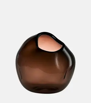 ALEXA LIXFELD Komet Glass Vase - Brown