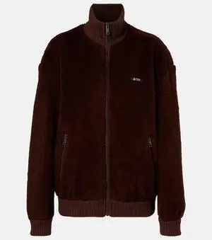 Prada Wool-blend Fleece Jacket