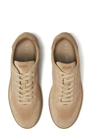 Zegna 232 Low Top Sneaker - Beige
