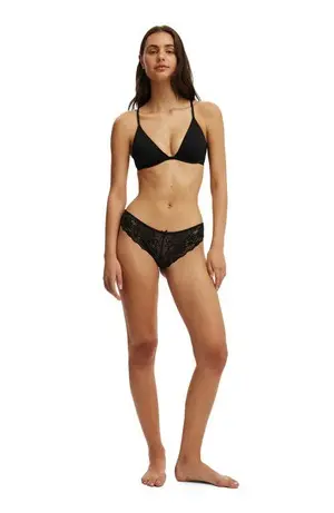 Cotton:on Body Bestee Plunge Bra - Black