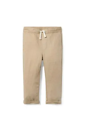 Janie And Jack Linen-cotton Cuffed Pant