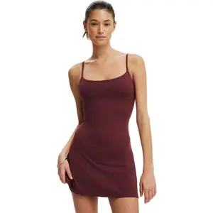 COTTON ON Hold Me Mini Skort Dress - Sour Cherry