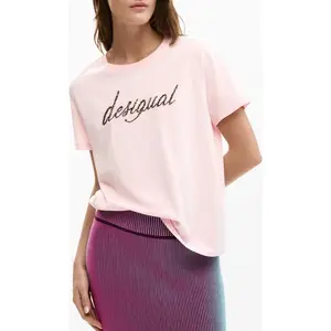 Desigual Logo T-shirts For Women