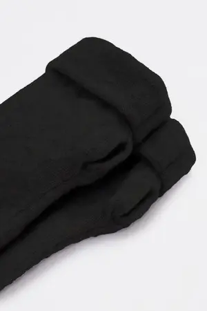 CELTIC & CO. Cashmere Fingerless Gloves - Black