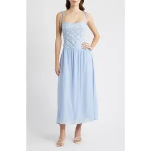 Moon River Tie Detailed Dresses