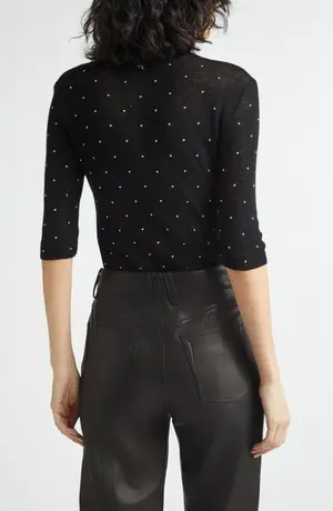 Rabanne Studded Wool Sweater