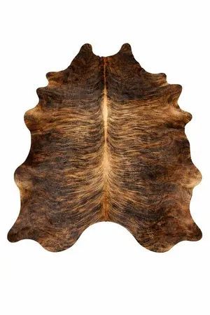 RHACAM Eco Hides Rh Rugs Cowhide Rug 8'3" × 6'2" - Brindle