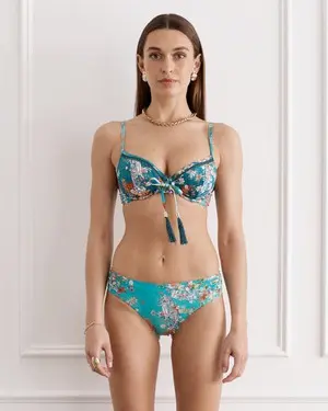AQUA BLU AUSTRALIA Crawford Bikini Top Sirene
