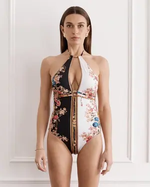 AQUA BLU AUSTRALIA Aria Printed One Piece