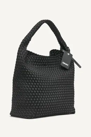 Dkny Giselle Hobo - Black/silver